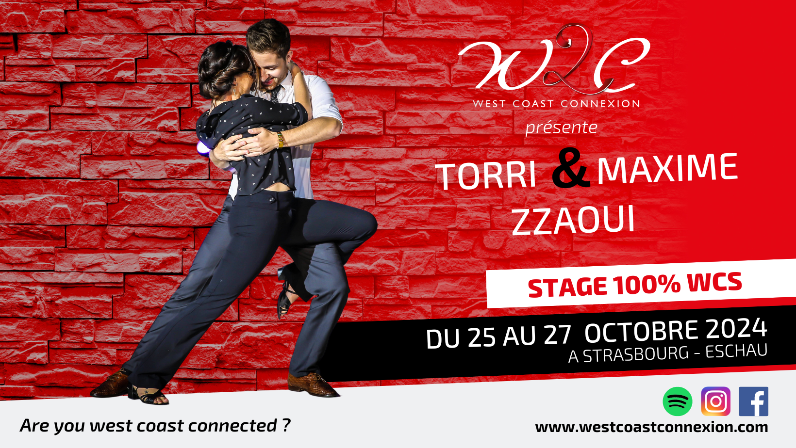 Stage 100% WCS avec Torri & Maxime Zzaoui | West Coast Connexion